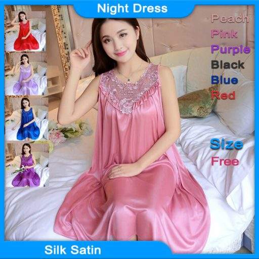 Silk Night Dress - Megapasal