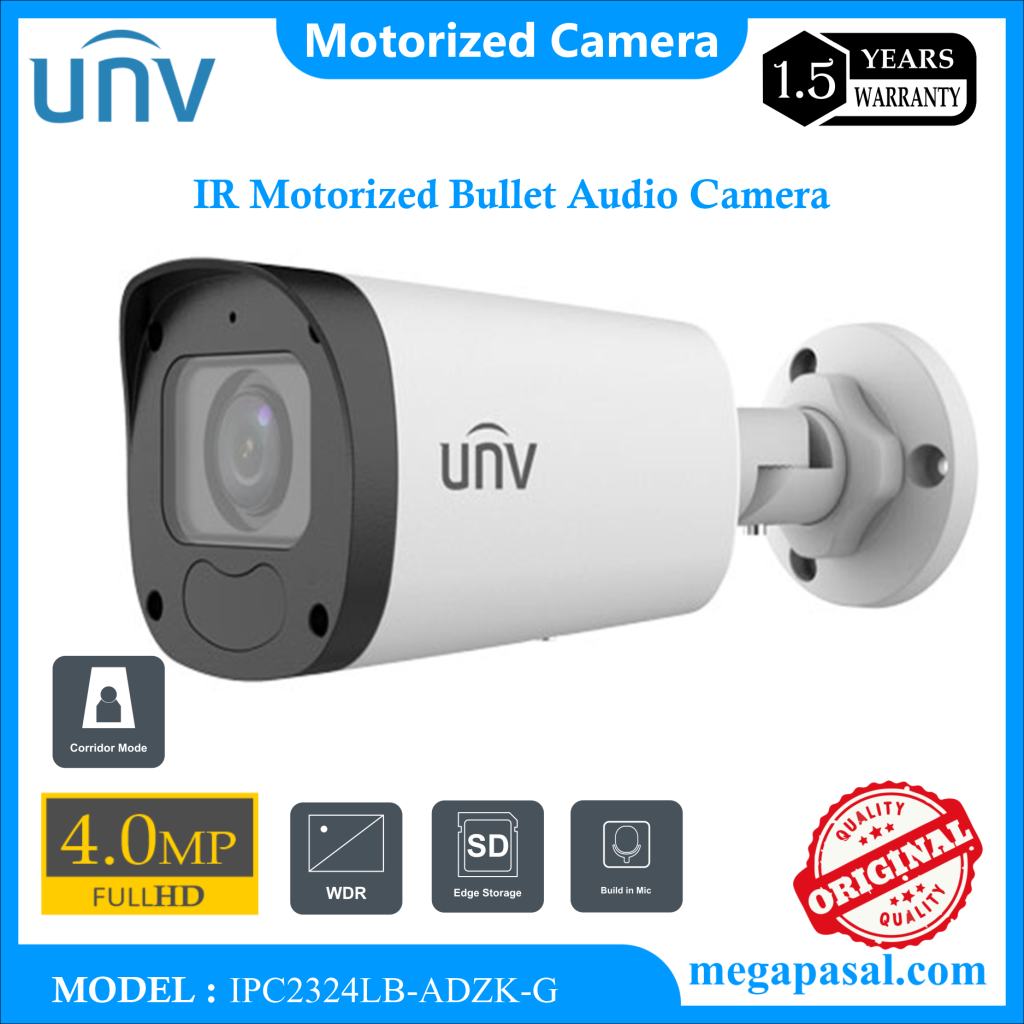4 MP Audio IP camera - Megapasal